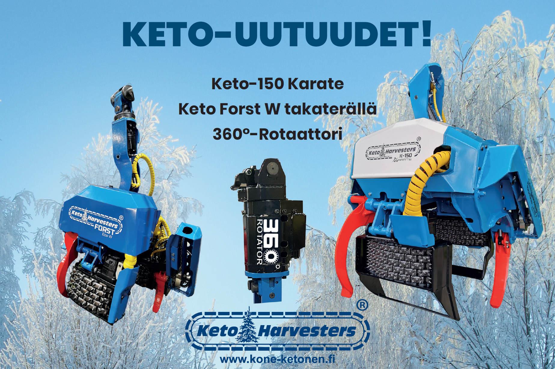 Kone-Ketonen Oy - Keto-Uutuudet!